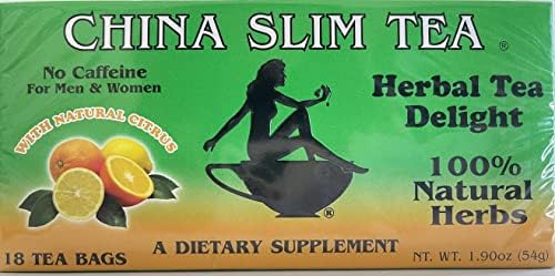 Amazon.com : China Slim Tea Extra Strength For Men and Women 72 Tea ...