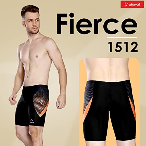 Buy AIRAVAT Swimming Jammer, Swim Wear, 1512 Fierce Swimming Short for ...