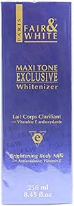 Fair & White Maxi Tone Brightening Body Milk 250 ml : Amazon.co.uk: Beauty