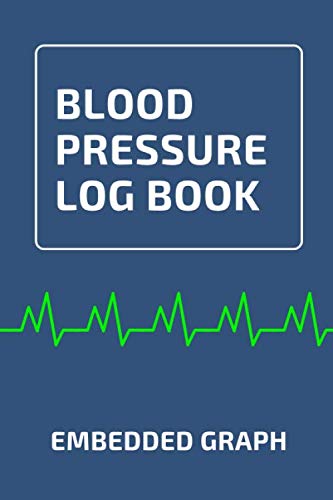 Blood Pressure Log Book, Embedded Graph, Blood Pressure And Heart Rate ...