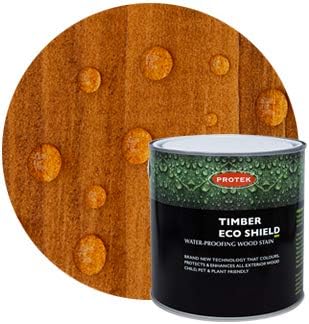 Protek Timber Eco Shield - Hazelnut 1 Litre : Amazon.co.uk: DIY & Tools