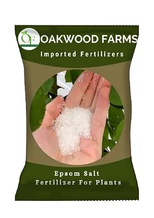 OAKWOOD FARMS Epsom Salt Vegetable Plant Fertilizers with Complete ...