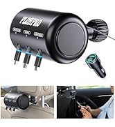Amazon.com: Retractable Car Backseat 3 in 1 Multi Charging Station Box ...