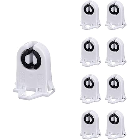 JESLED Non Shunted LED Tombstones - (Pack of 50) T8 Lamp Holder, UL ...