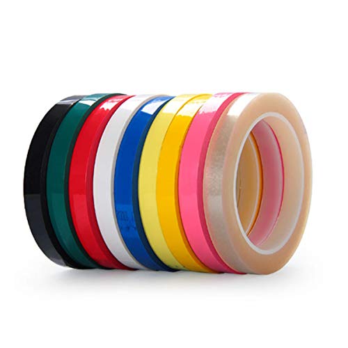 10 Roll Multicolor Desktop Positioning Pinstripe Whiteboard - Want It All