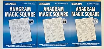Issue numbers 97, 98, and 99 of the Anagram Magic Squares from the ...