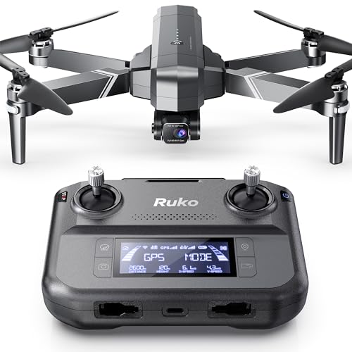 Ruko F11GIM2 Drones with Camera for Adults 4K, 9800ft Long Range Video ...