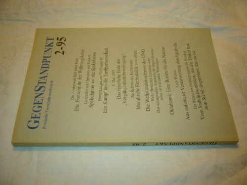 GegenStandpunkt. : Held, Karl (Redaktion): Amazon.de: Bücher