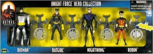 Batman Knight Force Hero Collection (4 Figures) : Amazon.com.mx ...
