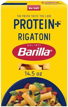 Amazon.com : BARILLA Protein Plus, Rigatoni, 14.5oz : Grocery & Gourmet ...