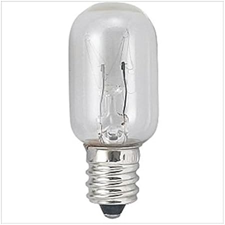 Amazon | 旭光 ナツメ球 T20 110V5W 全光束:20lm 口金:E12 クリヤー ナツメ T20 E12 110V-5W(C) | アサヒ | 白熱電球
