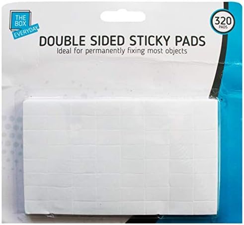 Craft Sellotape Permanent Double Sided Sticky Fixer - Pack of 140 ...