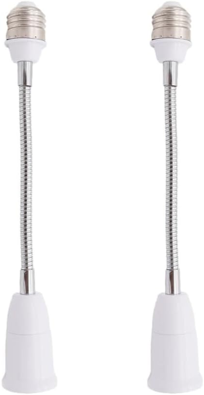 Amazon.com: Adaptador extensor de enchufe de bombilla E26/E27 ...