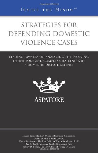 Amazon.com: Strategies for Defending Domestic Violence Cases: Leading ...