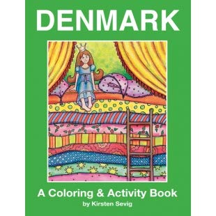 Denmark Coloring and Activity Book: Kirsten Sevig: 9781575340425 ...