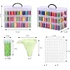Amazon.com: 3-Tier Diamond Painting Storage Container, 150 Slots ...