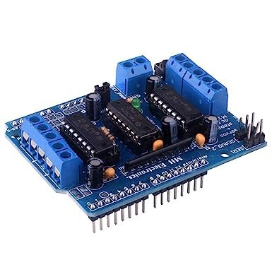 Copper L29 3D Motor Driver Shield For Microcontrollers-4 Channel Driver ...