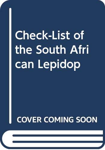 Amazon.co.jp: Check-List of the South African Lepidop : 洋書
