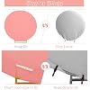 Amazon.com: 7.2FT Round Spandex Fitted Wedding Arch Cover for Circle ...