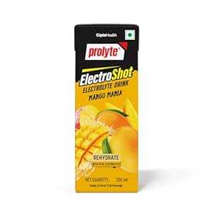 Prolyte ElectroShot | Electrolyte Drink | Mango Mania | Rehydrate with ...