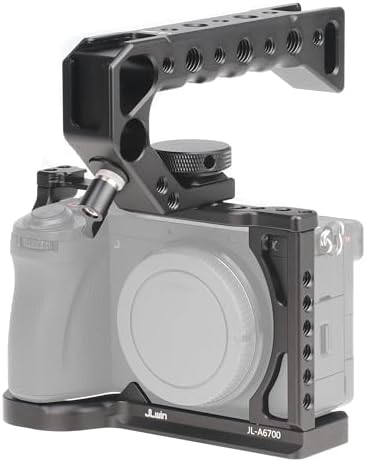 Hersmay A6700 Camera Cage Support, Video Stabiliser Camera Cage with ...