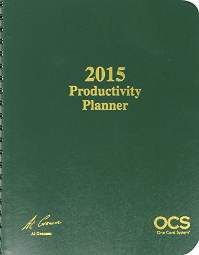 Amazon.com : 2015 OCS Productivity Planner (One Card System) by Al ...