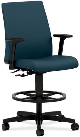 Amazon.com: HON HONITS5AHUNT90T Ignition Ergonomic Low-Back Task Stool ...