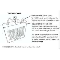 Amazon.com: Roxant Pulse Strobe Light - 108 Super Bright LED Light ...