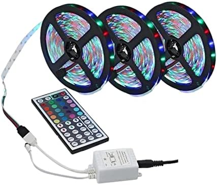 Buy ATORSE® 50Ft 15M Led Strip Lights Rope Lamp 44 Keys Ir Remote ...