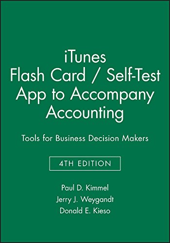 Buy Itunes Flash Card / Self-test App to Accompany Accounting: Tools ...