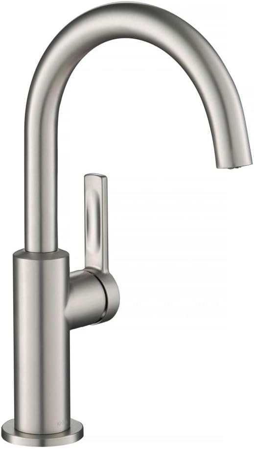 MOEN 87702 Sombra Single-Handle Standard Kitchen Faucet with Side ...