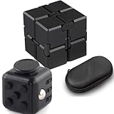 ・ブランド:ロッテラッカ・製造元:ロッテラッカ・製造元/メーカー部品番号:ー・【ケース付き2個セット】インフィニティキューブ＆フィジェットキューブ、ケース付き2個セット・【手持ち無沙汰解消】手持ち無沙汰な時間や集中したいときに最適。大人のた...