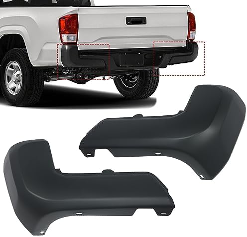 Amazon.com: ECOTRIC Rear Bumper End Cap Compatible With 2016-2022 ...