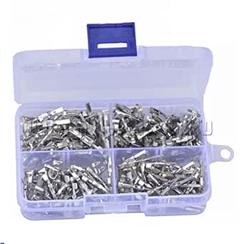 Amazon.com: 200 Pcs Piece 1.5 Mm 3.5 Mm Male Female Auto Crimping Wire Terminal for VW Audi Tyco ...
