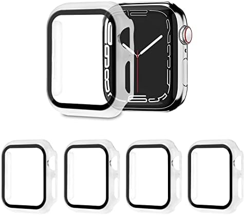 [2 Pezzi]Trasparente Cover per Apple Watch SE/Series 6 / Series 5 ...