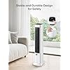 Amazon.com: FOHERE 37.9" Oscillating Tower Fan and Heater Combo, High ...