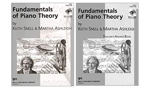 Piano Theory: Fundamentals of Piano Theory Level 5 five with Teacher's ...