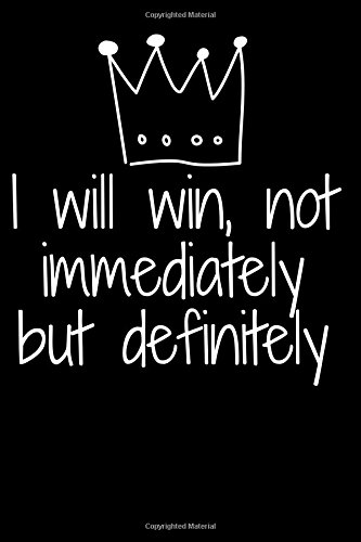 I will win, not immediately but definitely: Inspirational Quote Cover ...