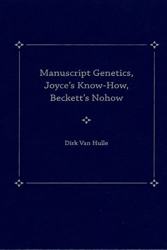 Amazon.com: Manuscript Genetics, Joyce's Know-How, Beckett's Nohow ...