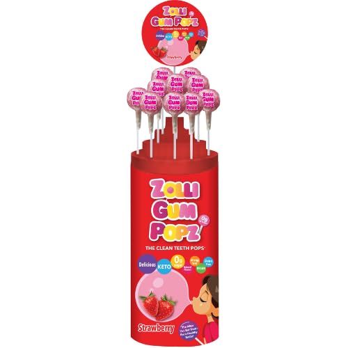 Amazon.com : Zolli GUM Popz 115ct Tube Display - Tube Display for Zolli ...