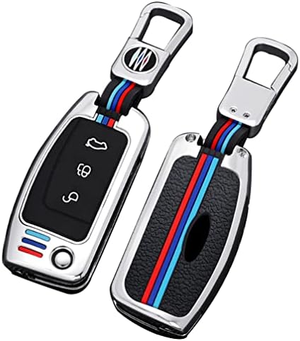 OTMIK Zinc Alloy Car Fold Key Cover Cases fit for Ford Fiesta Focus 2 ...