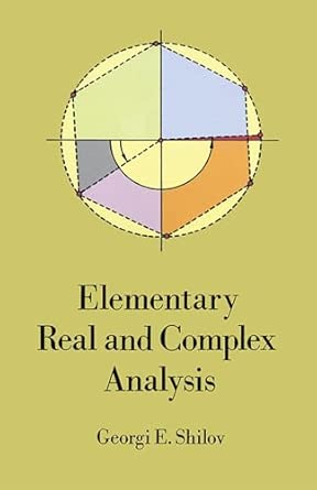 Elementary Real and Complex Analysis | Amazon.com.br