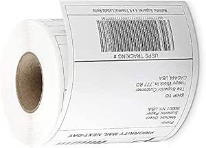 Amazon.com: NetumScan Thermal Direct Shipping Label with Self Adhesive ...