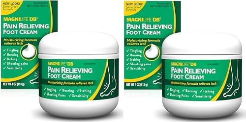 Amazon.com : MagniLife DB Foot Cream, Calming Relief for Burning ...