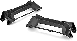 Amazon.com: 2Pcs Front Driver Passenger Tow Hooks Bezel Bracket ...