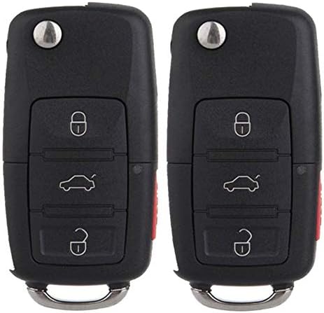Amazon.com: Beefunny Upgraded Flip Remote Car Key Fob 4 Button 315MHz ...