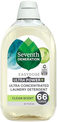 Amazon.com: Seventh Generation Laundry Detergent, Ultra Concentrated ...