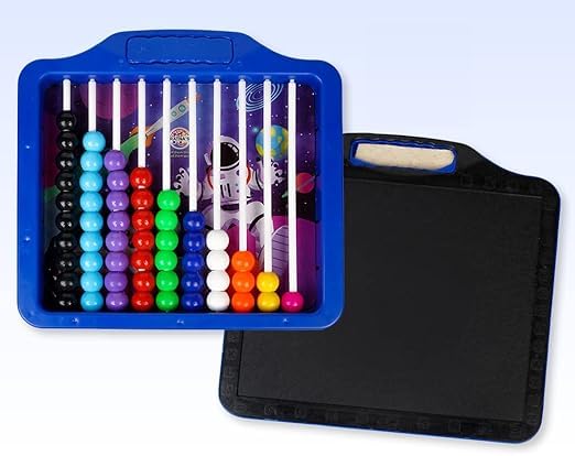 Abacus Educational 2 in 1 Learn to Count Slate for Kids to Learn ...