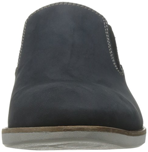 Buy Clarks Men's Franson Stride Blue Nubuck Leather Clogs and Mules - 9 ...