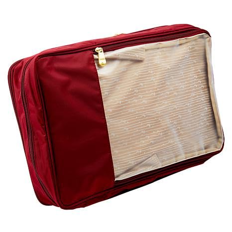 Amazon.com: Samantha Brown Ultimate Packing Cube (Burgundy), Medium ...